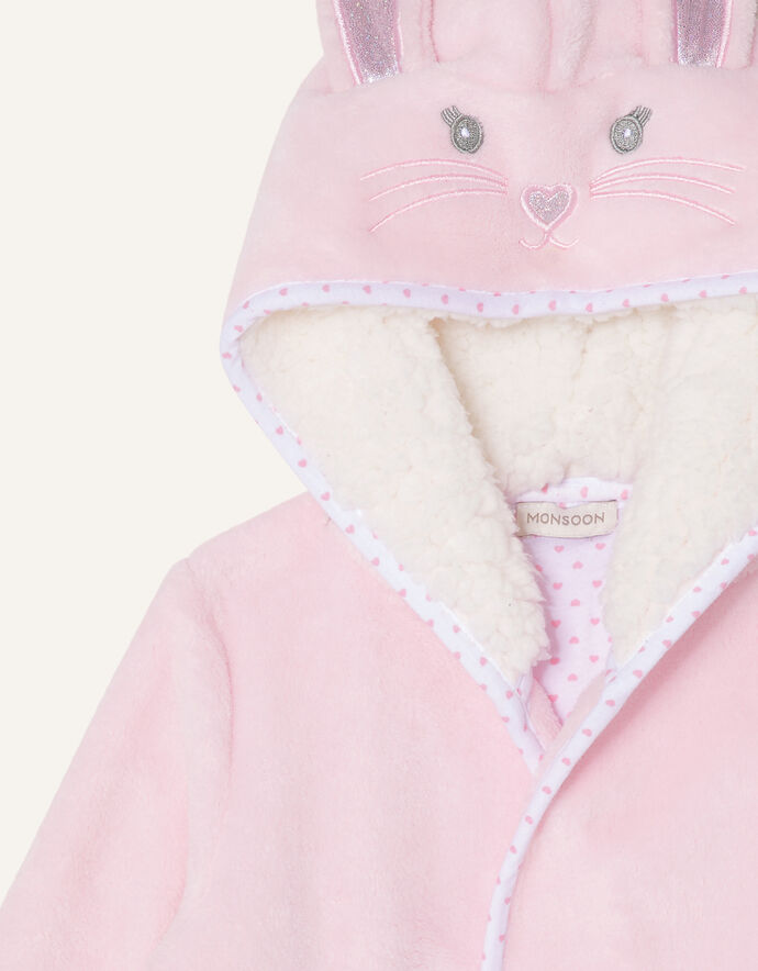 Baby Bunny Robe Pink | Nightwear & Slippers | Monsoon UK.
