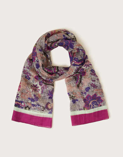 Zelia Silk Scarf | Accessories | Monsoon UK.