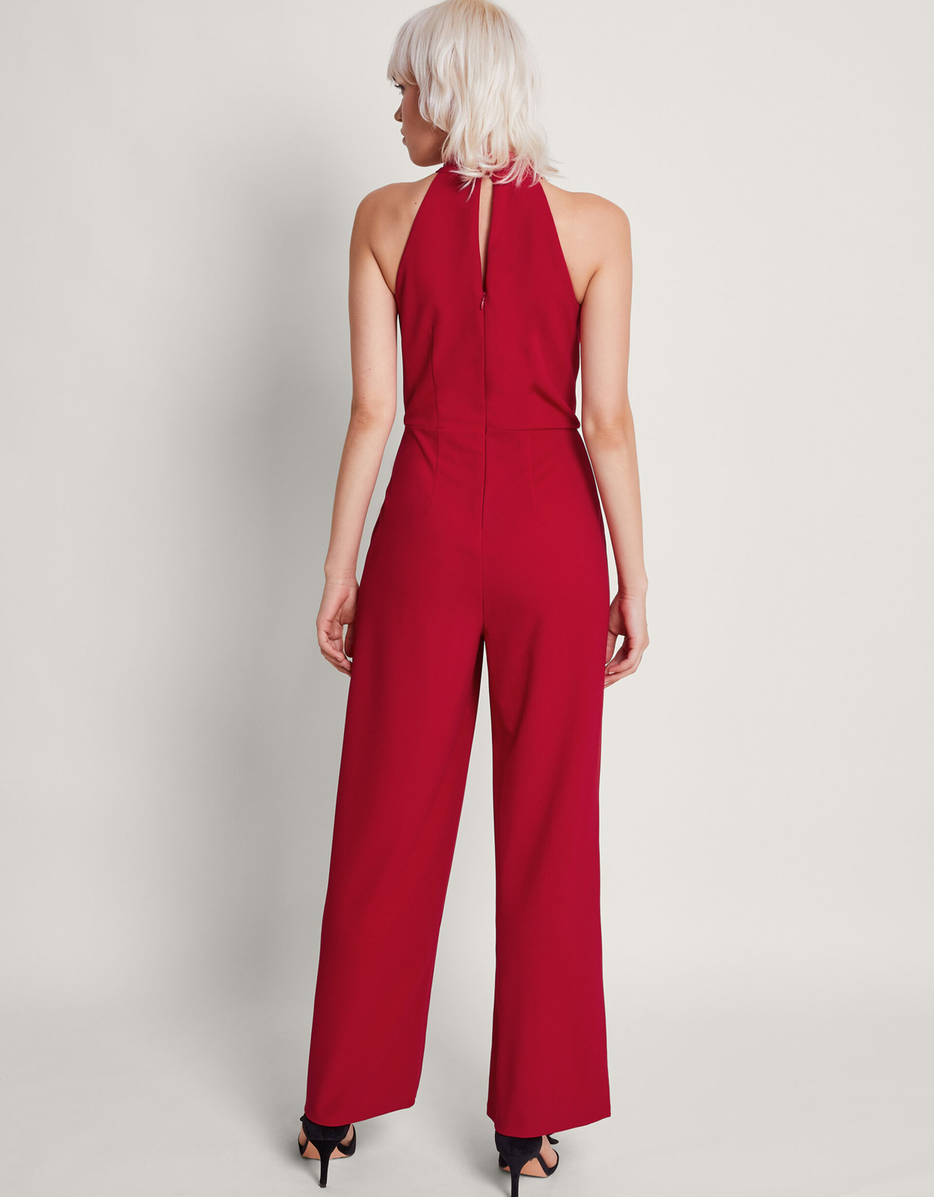 Cam Crossover Jumpsuit Red