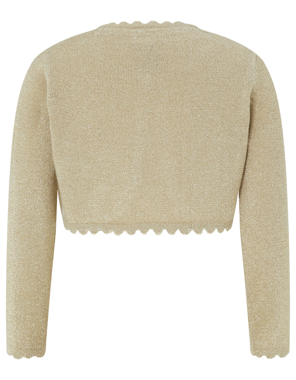 Baby Niamh Sparkle Knit Cardigan Gold | Baby Girl Cardigans | Monsoon UK.