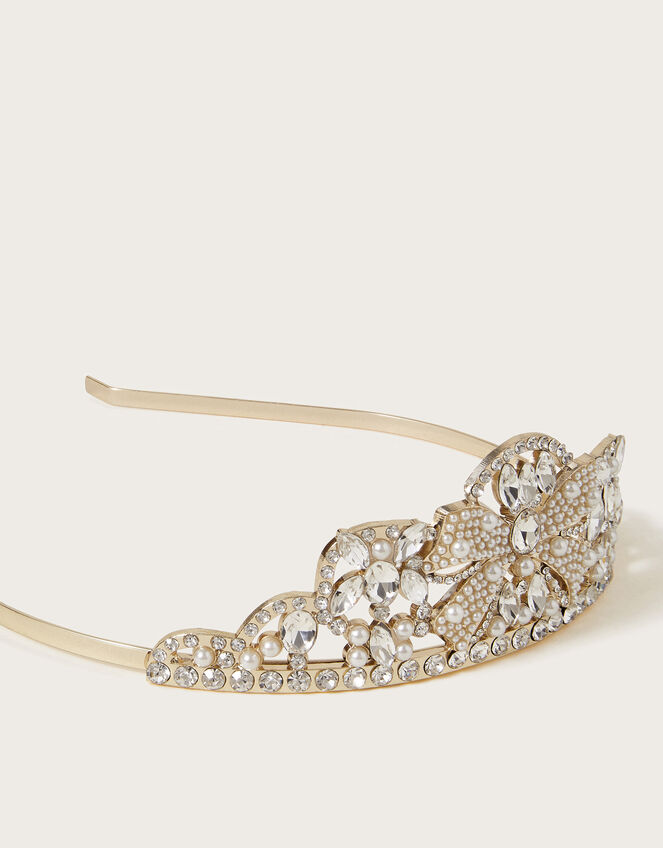 Pearly Bow Tiara | Accessories | Monsoon UK.