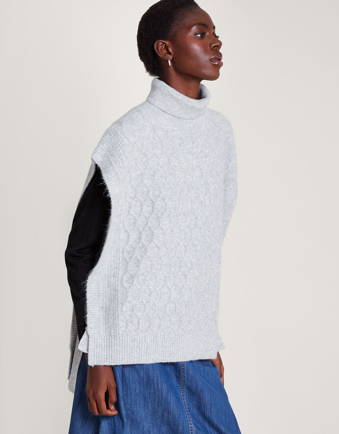 Tie Knit Tabard | Ponchos | Monsoon UK.