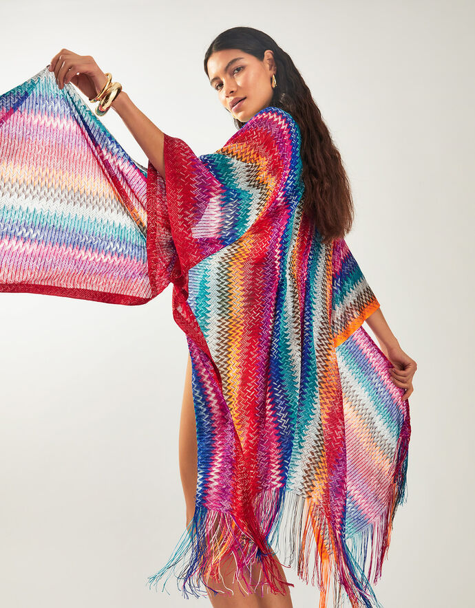 Crochet Stripe Kaftan