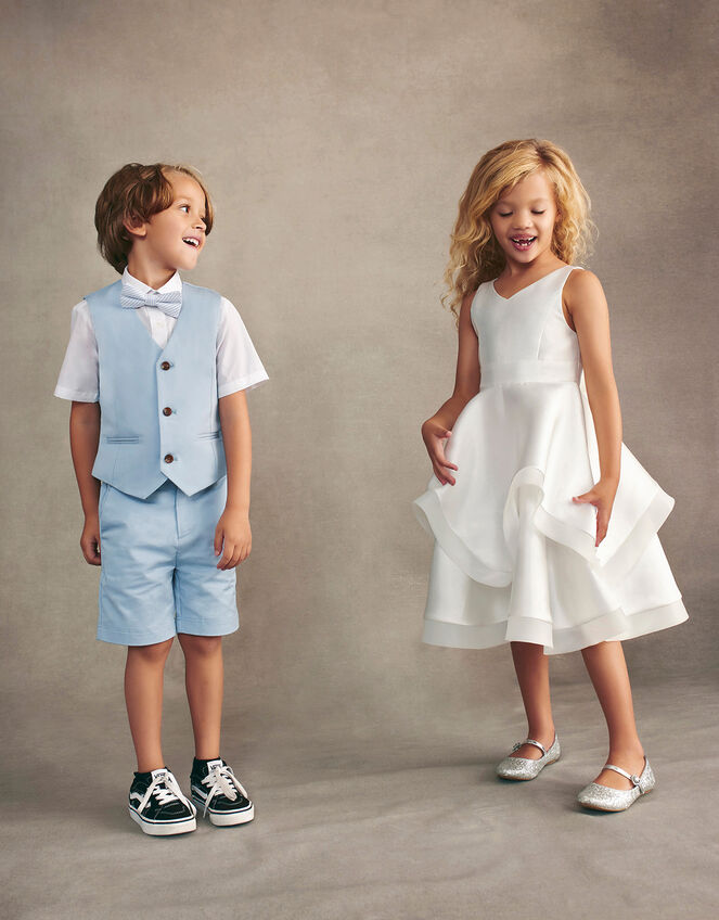 4-Piece Smart Shorts Set Blue | Boys' Suits & Sets | Monsoon UK.