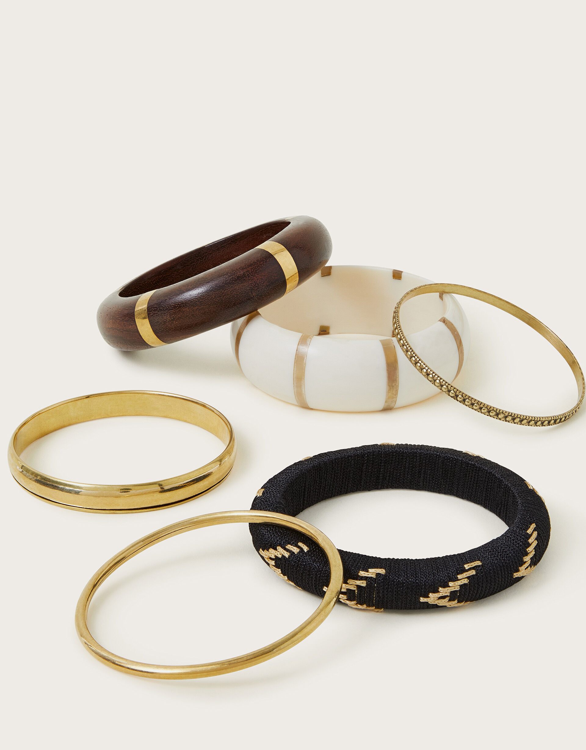 6-Pack Bohemian Bangles | Accessories | Monsoon UK.