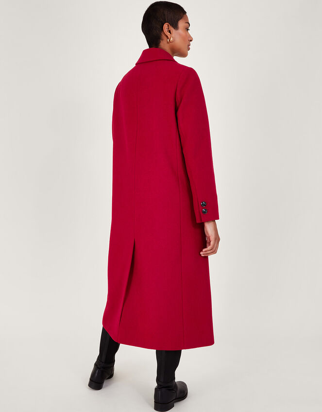 Fay Double Breasted Coat Pink