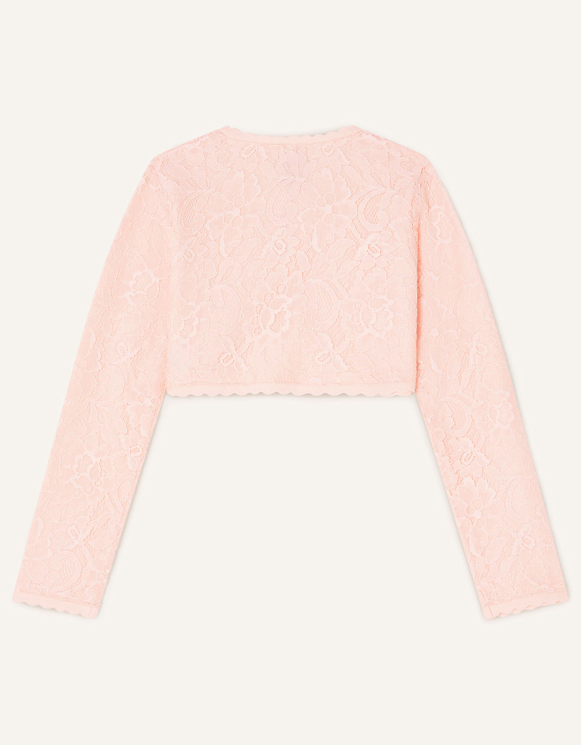 Lace Cardigan Pink | Girls' Cardigans | Monsoon UK.