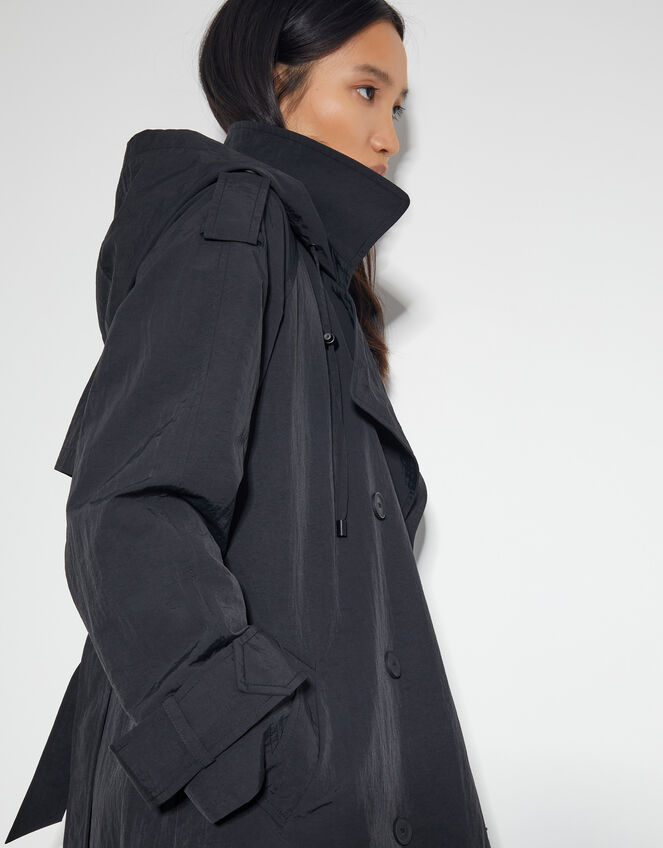 Mimi Longline Trench Coat Black | Women's Jackets | Monsoon UK.