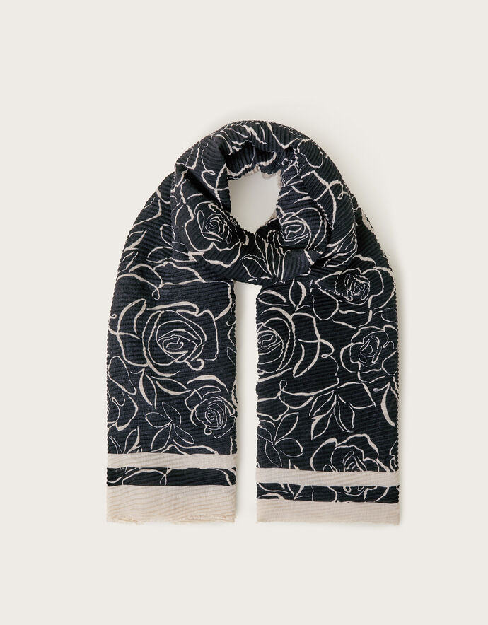 Hope Rose Print Scarf | Accessories | Monsoon UK.