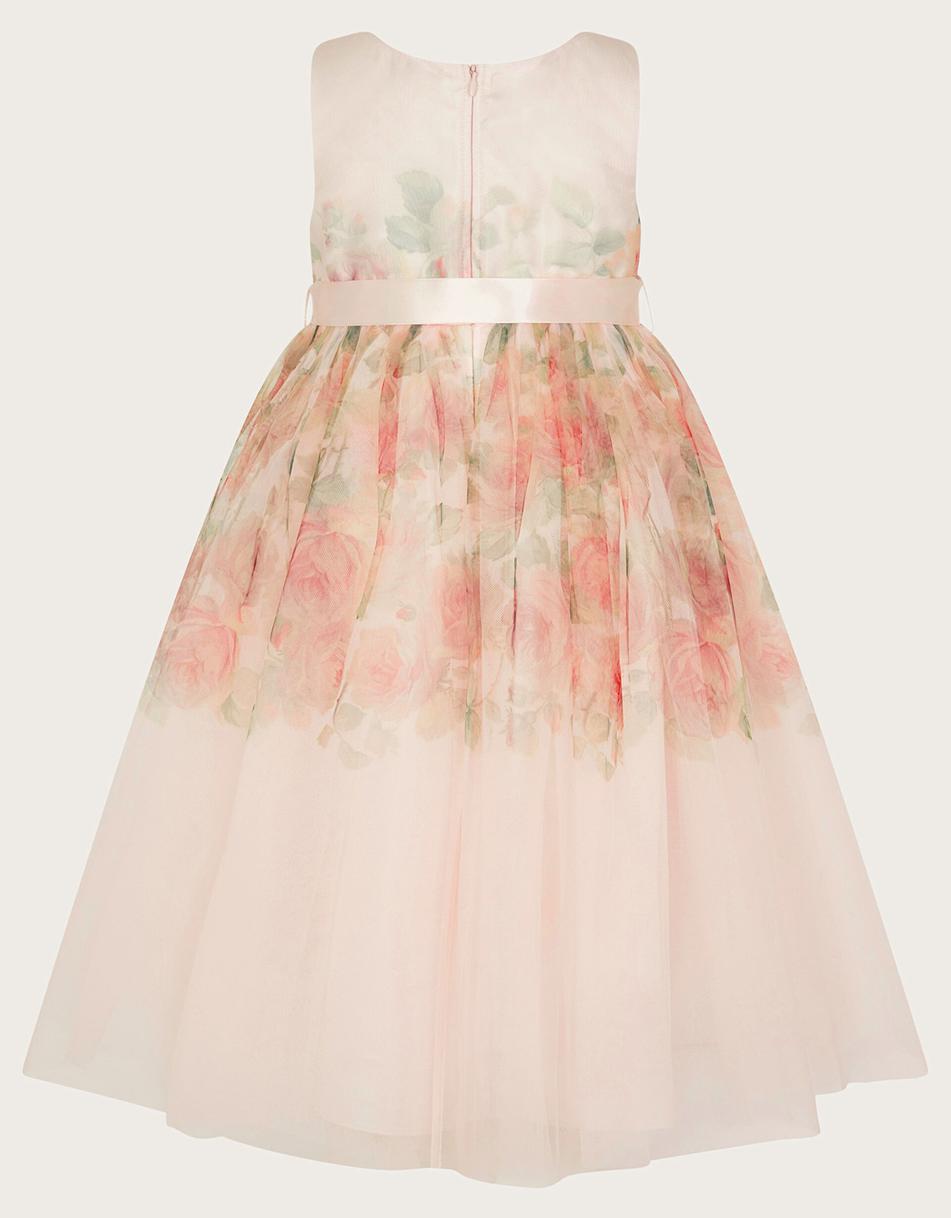 Rosie Ribbons Dress Pink | Girls' Dresses | Monsoon UK.