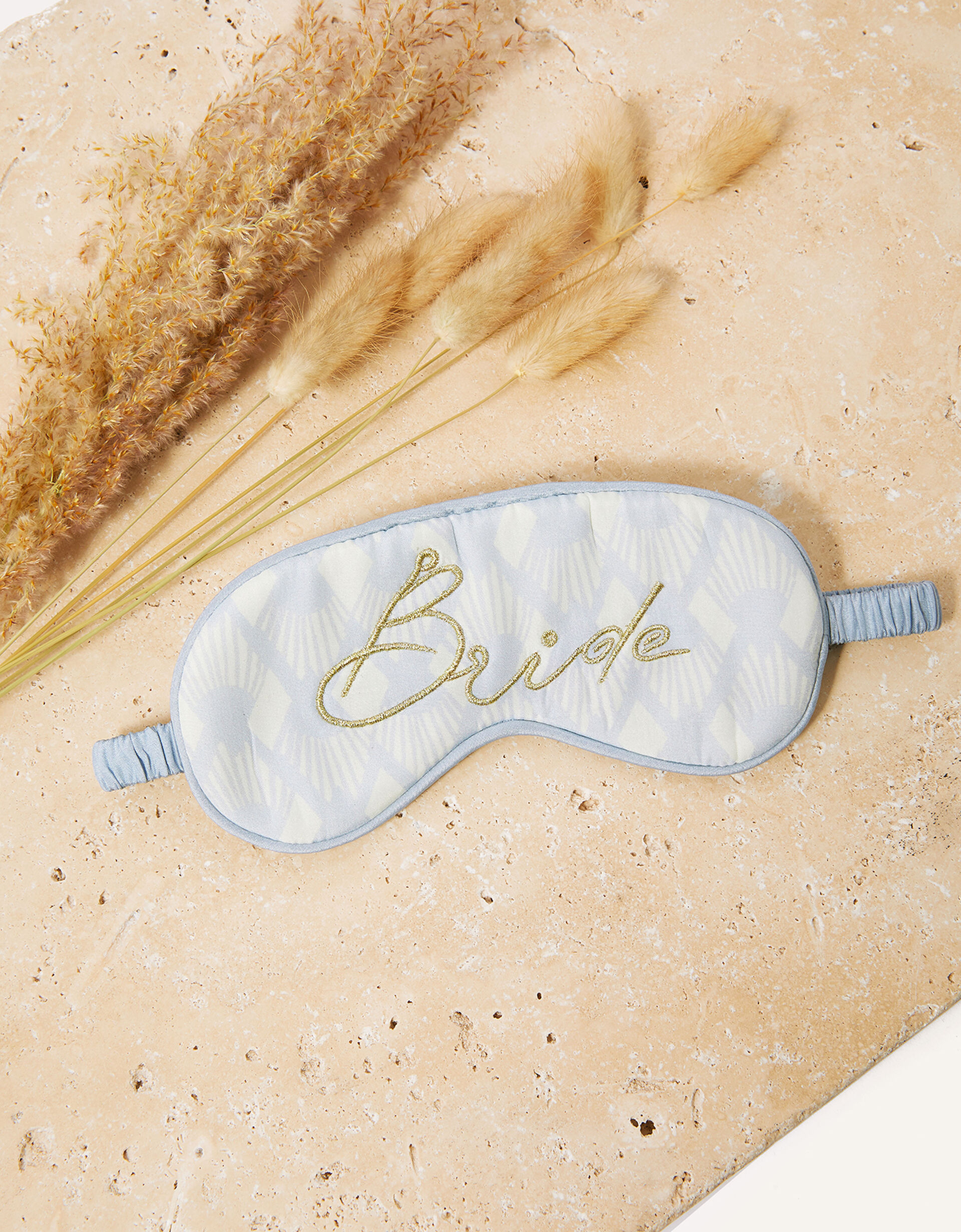 Bridal Embroidered Eye Mask