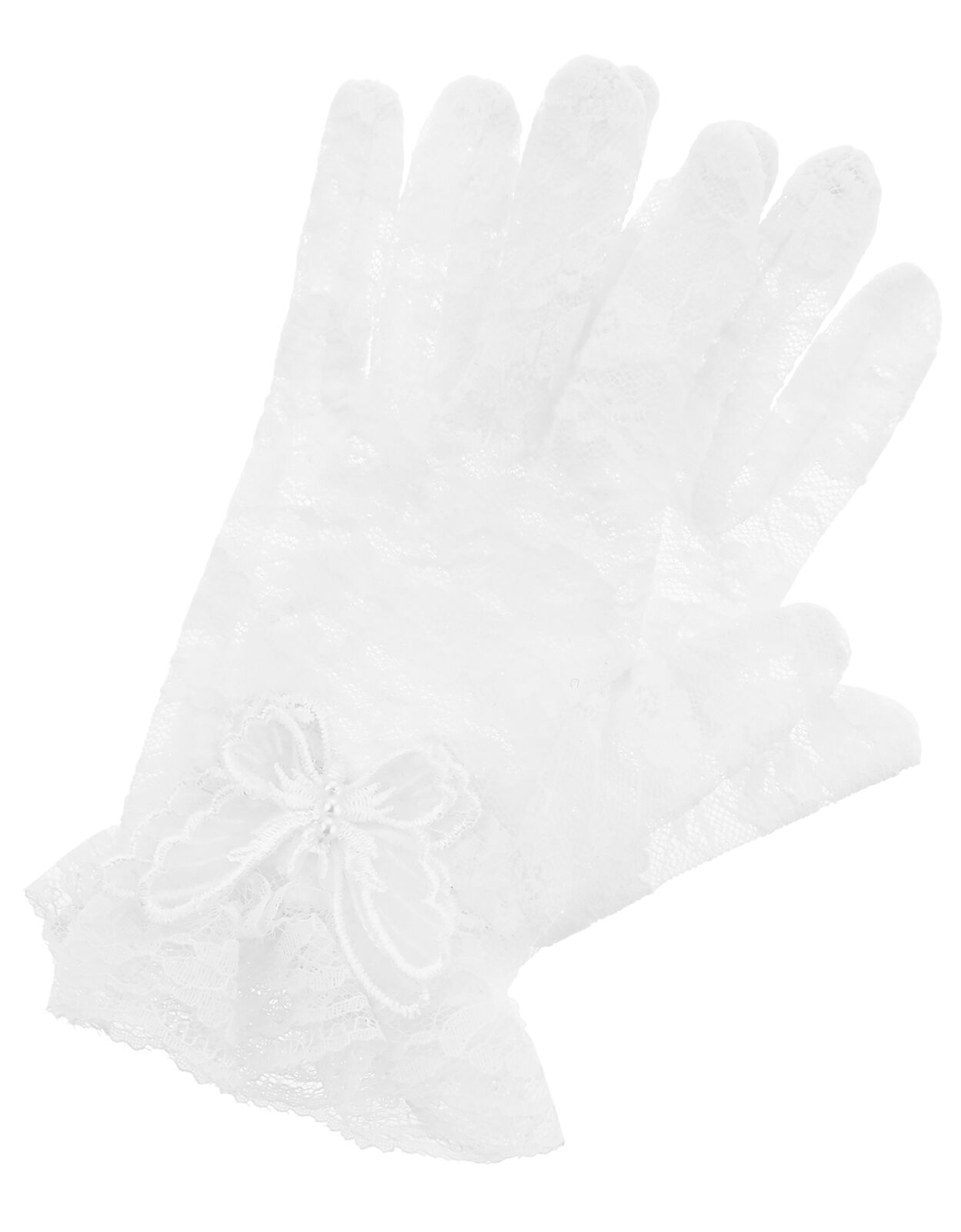 Organza Butterfly Lace Gloves