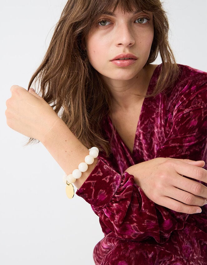 East Pearl Marble Bracelet