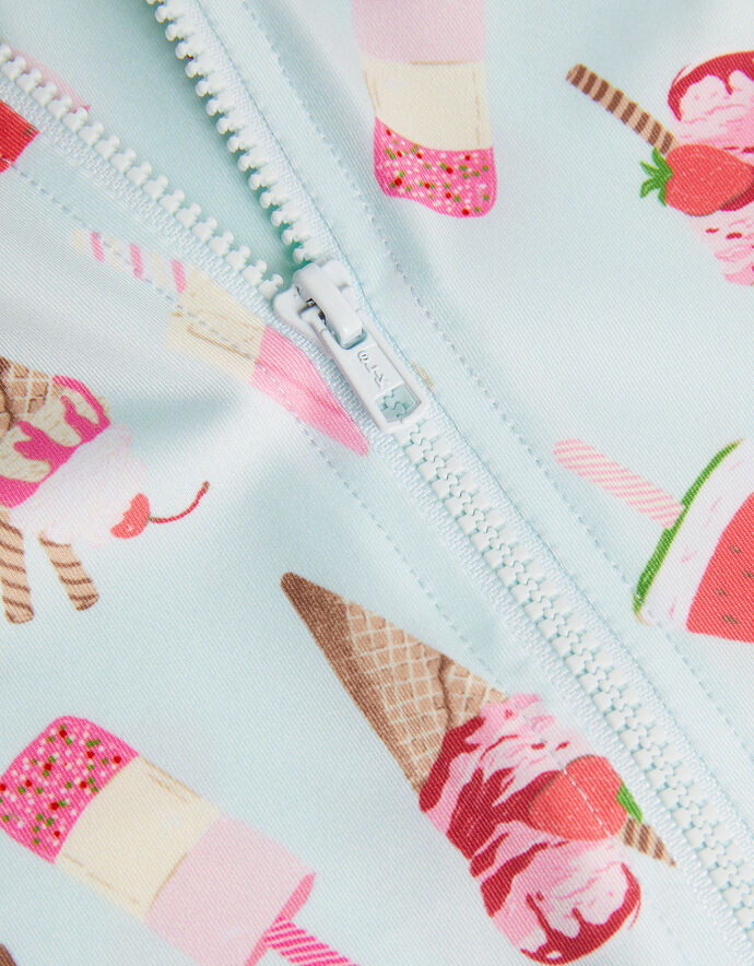 Baby Ice Cream Surf Suit Blue | Baby Girl Beach & Swimwear | Monsoon UK.