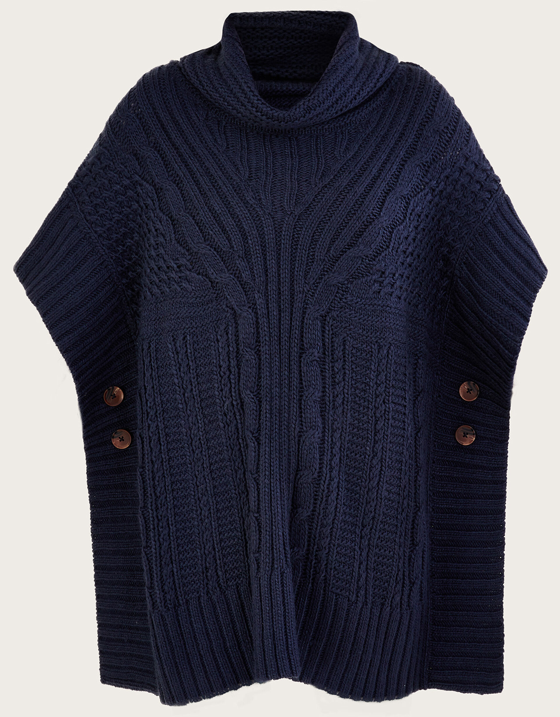 Cowl Neck Poncho