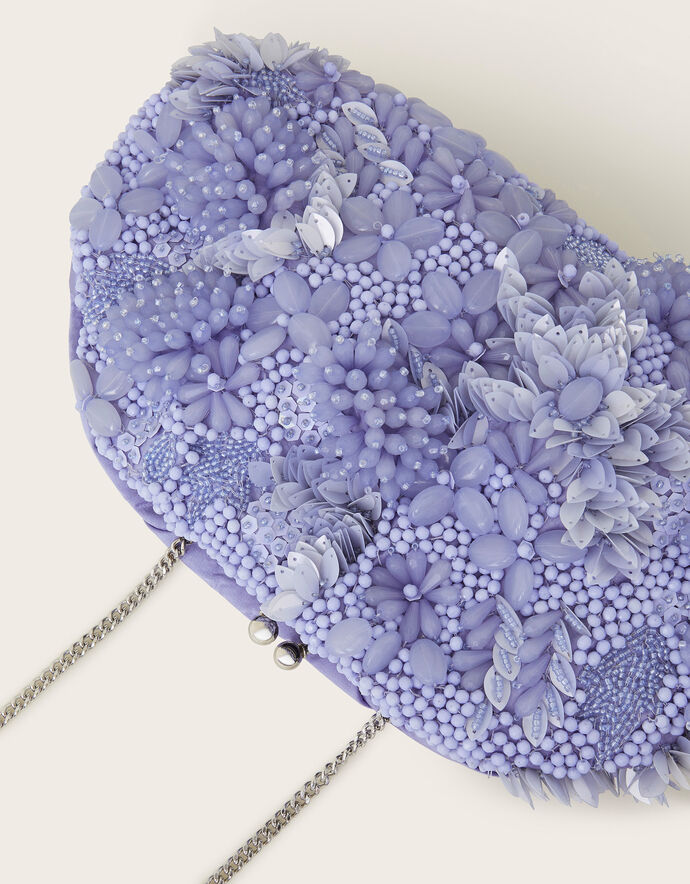 Hand-Embellished Floral Clutch | Bags & Purses | Monsoon UK.