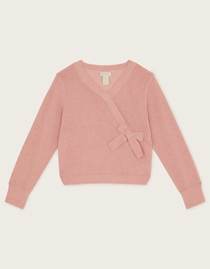 Land of Wonder Ballet Jumper Pink | Girls' Cardigans | Monsoon UK.