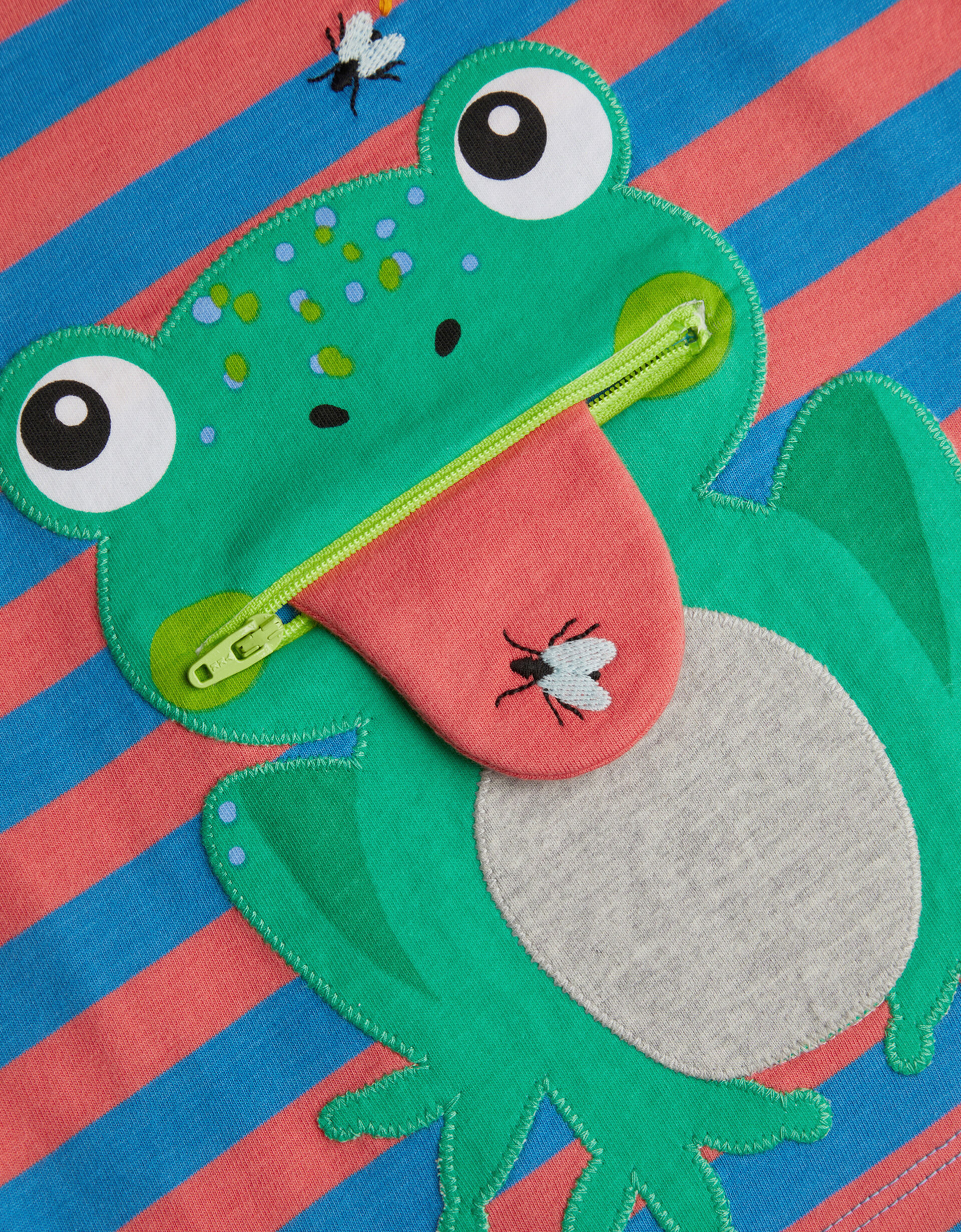 Frog Stripe T-Shirt Multi | Boys' Suits & Sets | Monsoon UK.