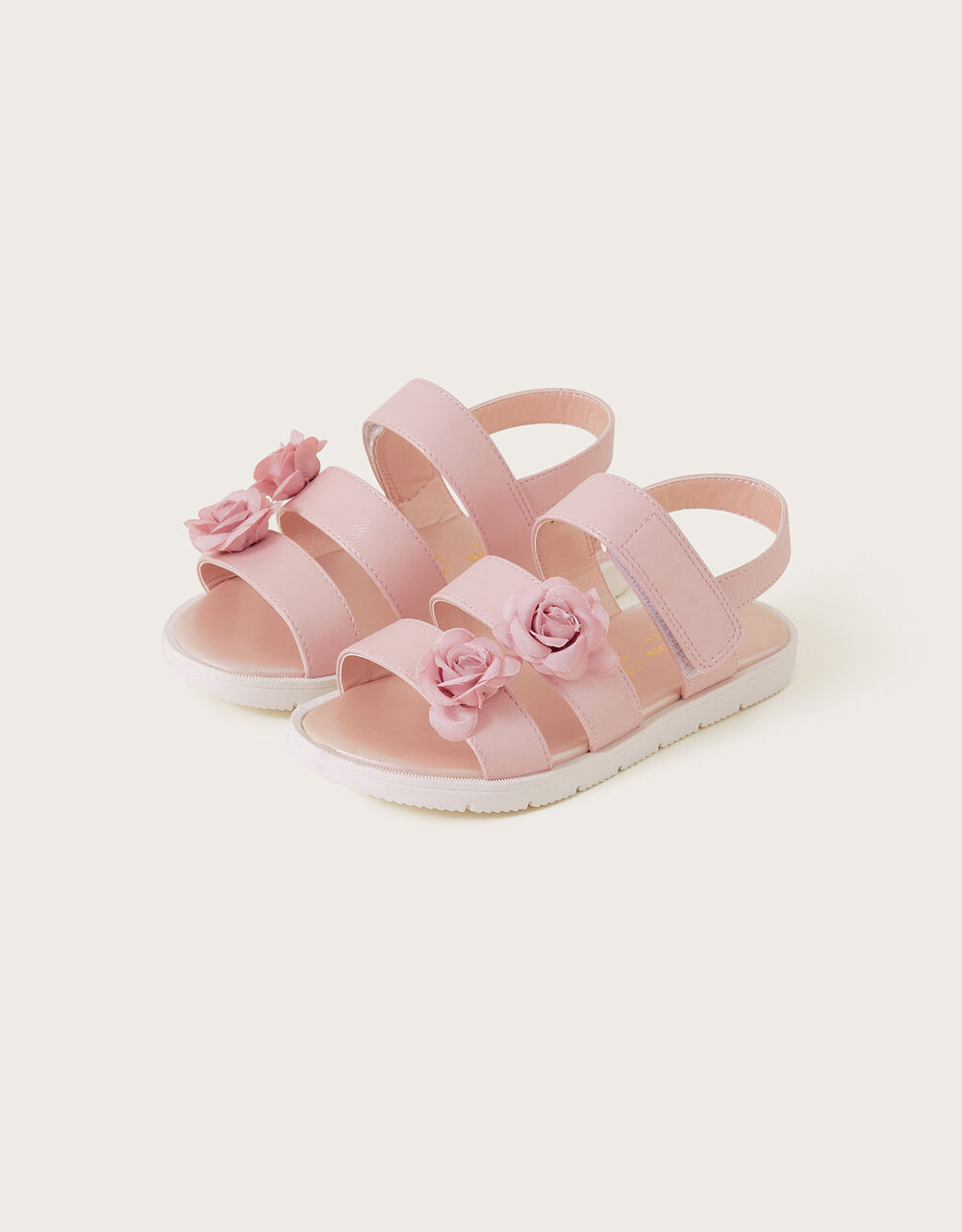 Rose Shimmer Sandals Pink | Girls' Sandals | Monsoon UK.
