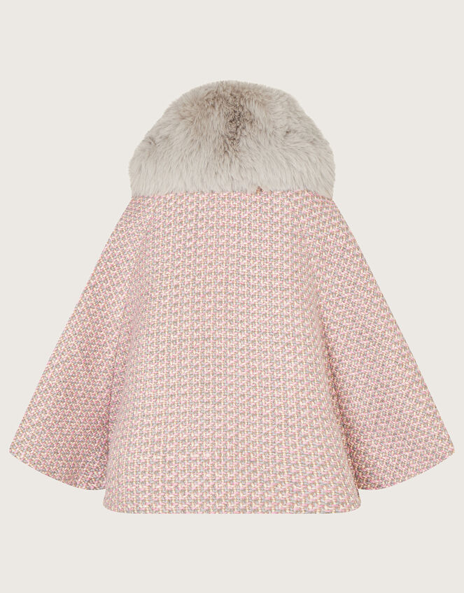 Baby Tweed Cape Grey