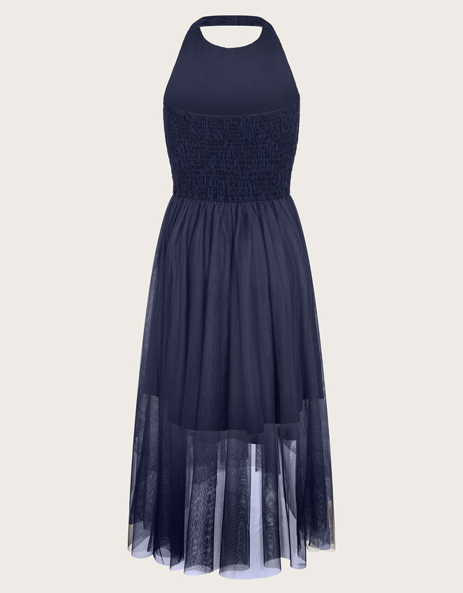 Hayley Halter Lace Prom Dress Blue | Prom Dresses & Shoes | Monsoon UK.