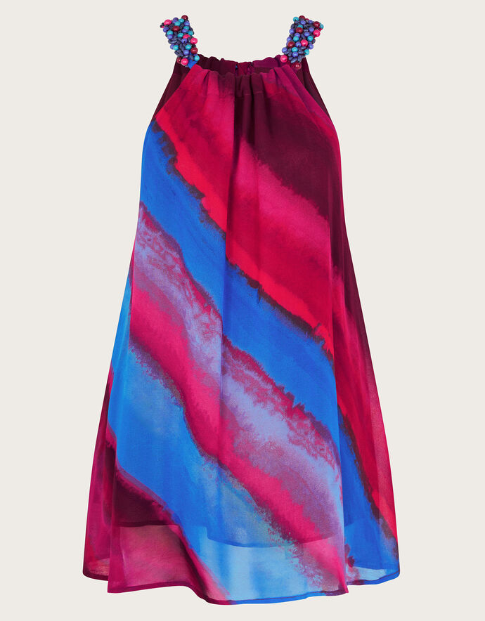 Eliza Beaded Stripe Halter Top Red | Vests, Camisoles And Sleeveless ...