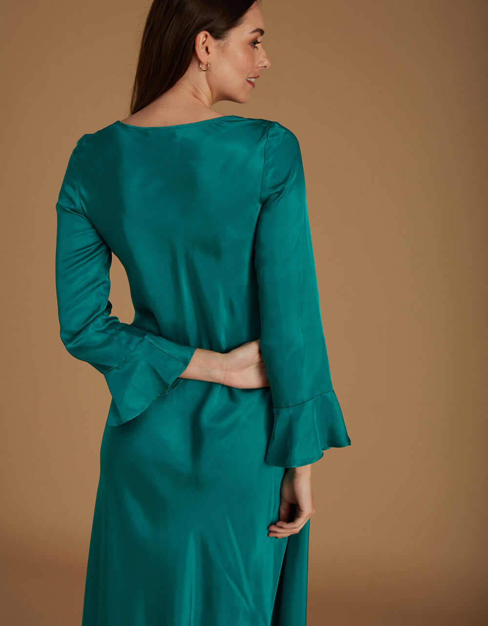 Mirla Beane Camille Dress Green