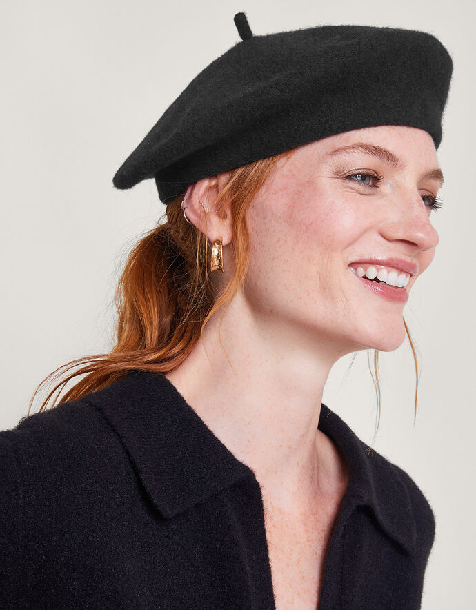 Plain Wool Beret
