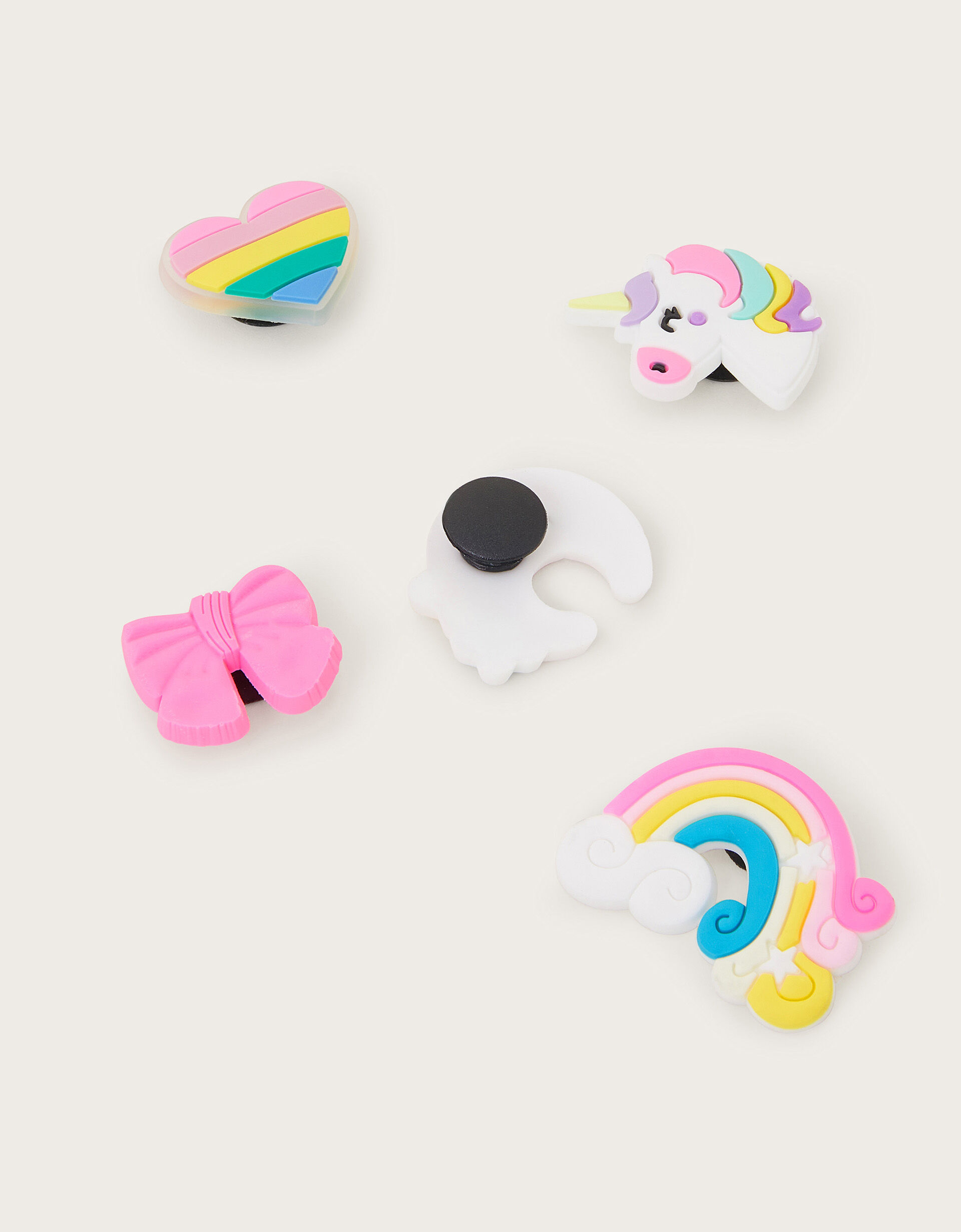 5-Pack Unicorn Clog Charms