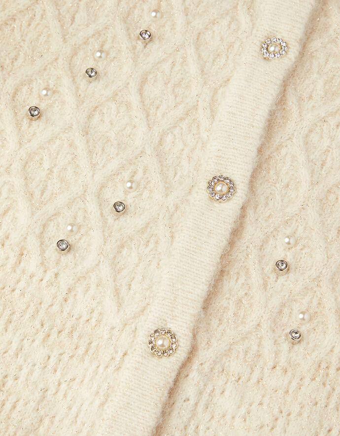 Gem Cardigan Ivory