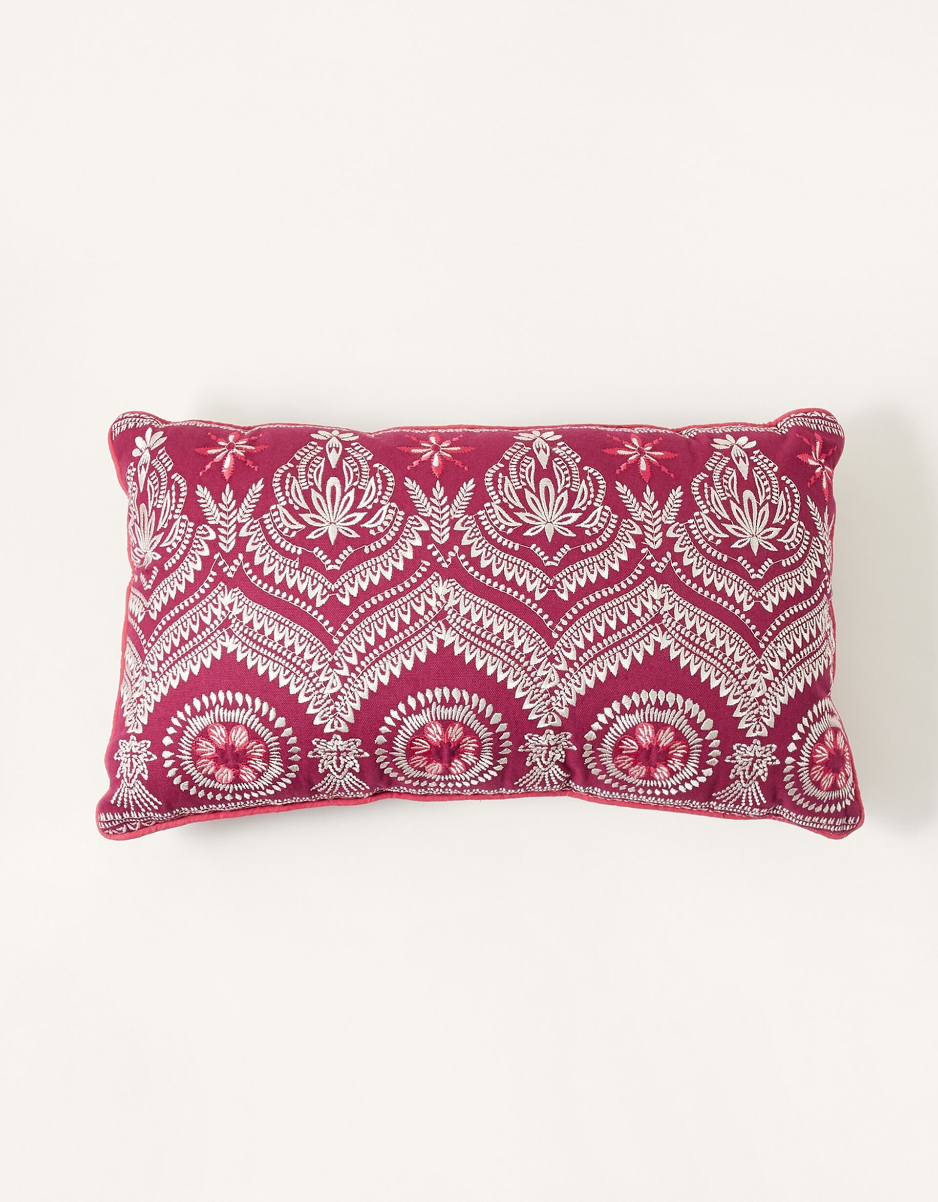 Embroidered Rectangle Cushion | Cushions | Monsoon UK.