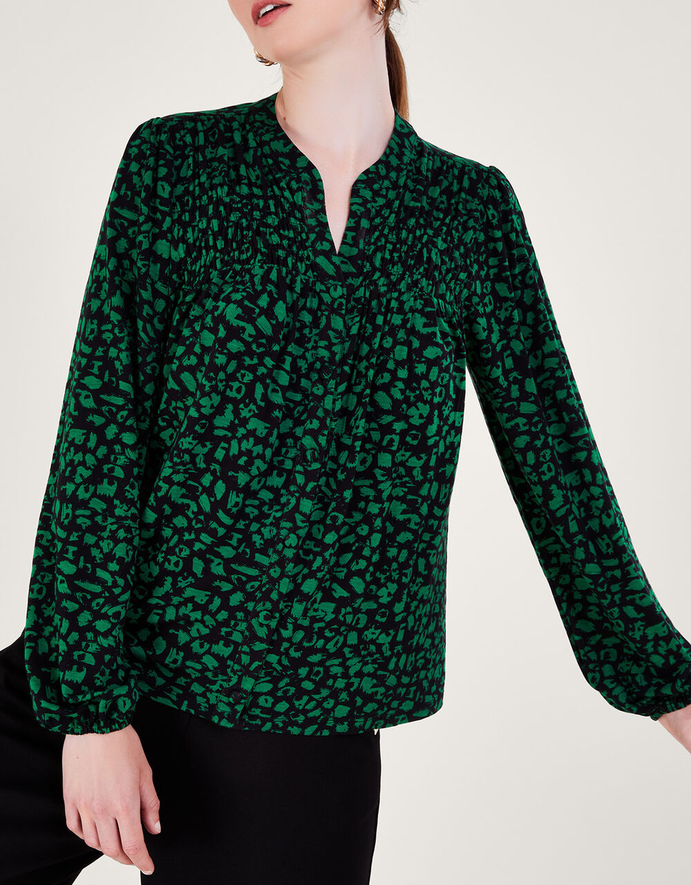 Pip Print Shirt Black | Blouses & Shirts | Monsoon UK.