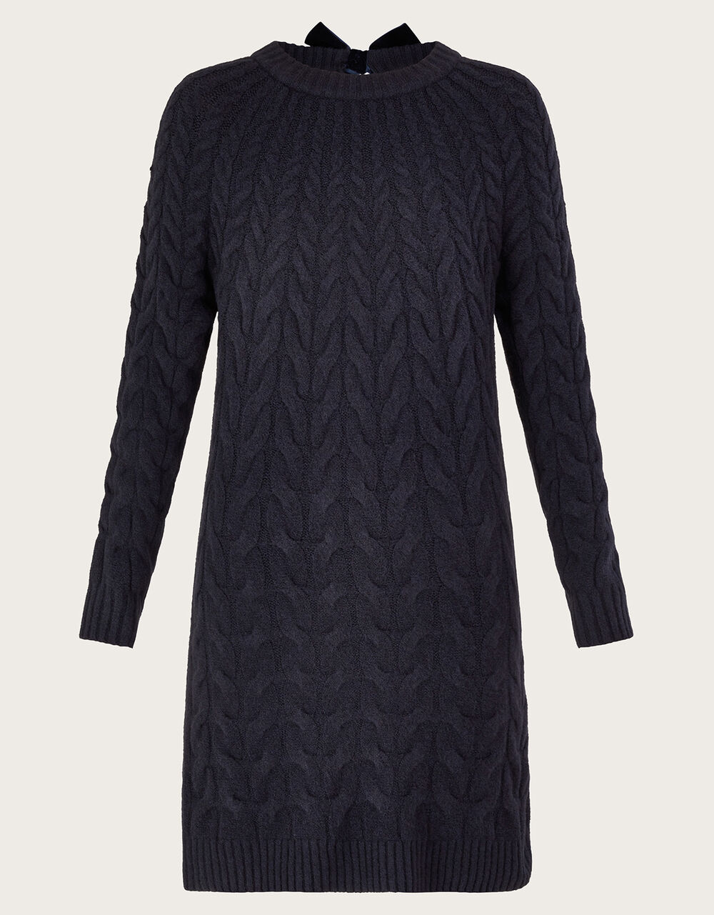 Tunic Bow Dress Blue | Day Dresses | Monsoon UK.