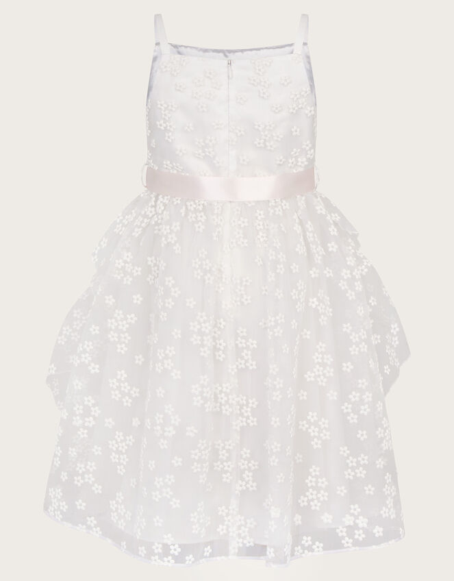 Jasmine Organza Flower Dress Ivory | Girls' Dresses | Monsoon UK.