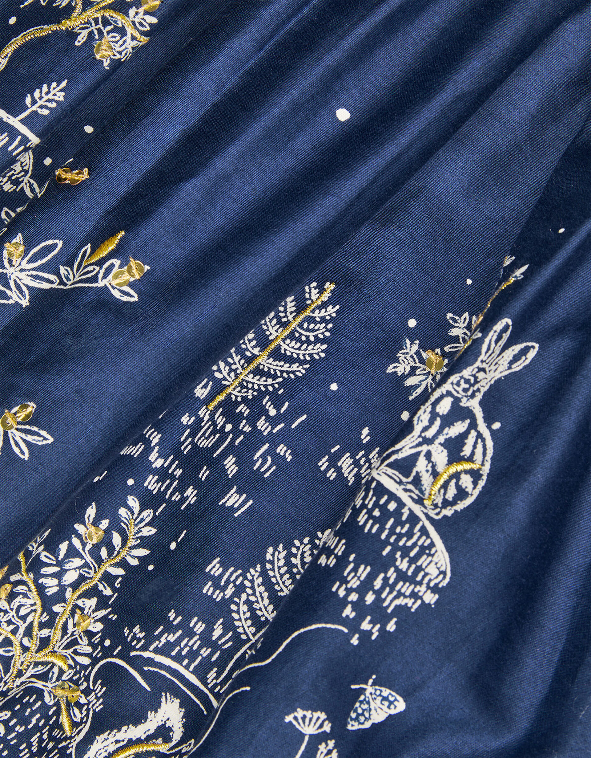 Woodland Dress WWF-UK Collaboration Blue