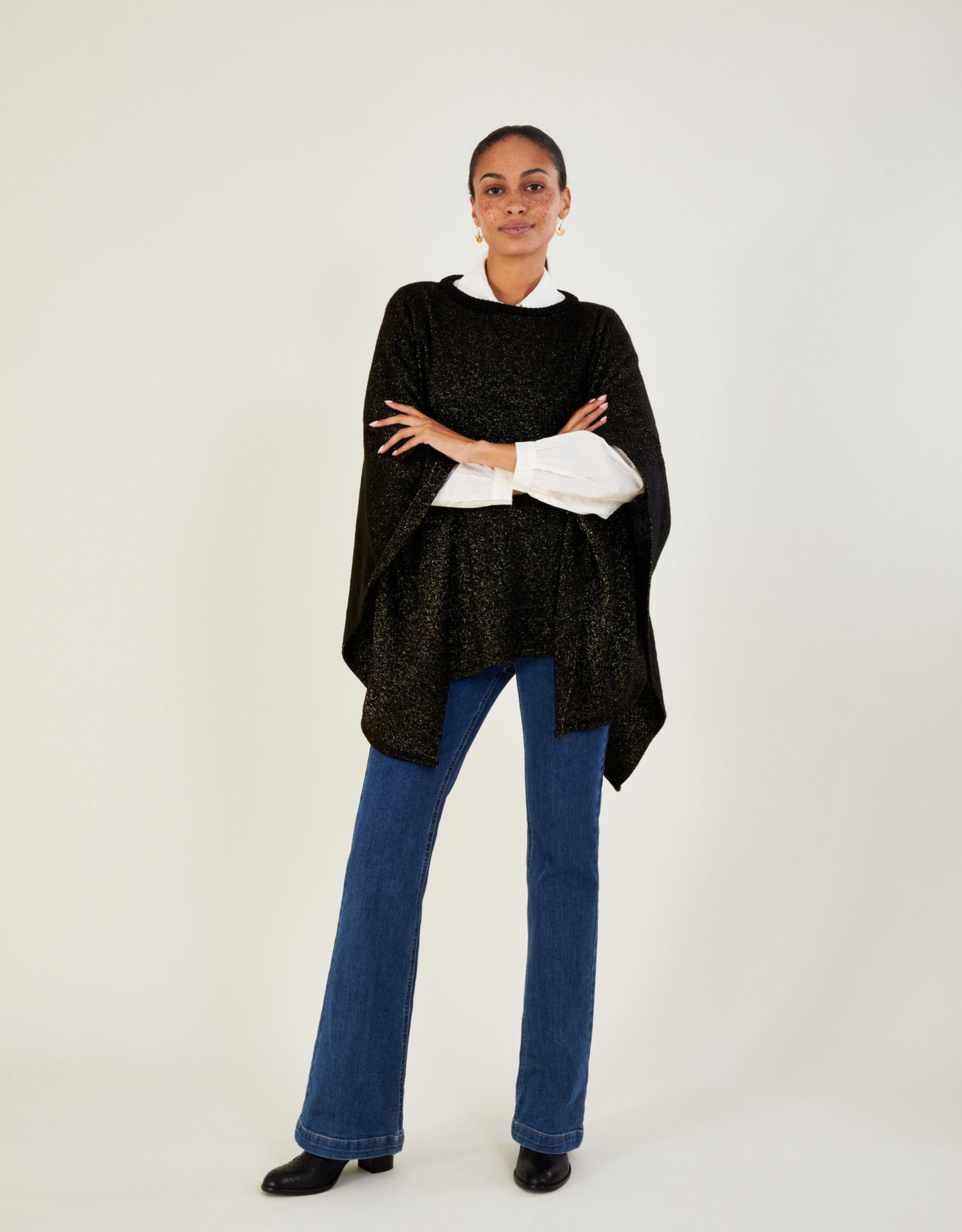 Metallic Poncho