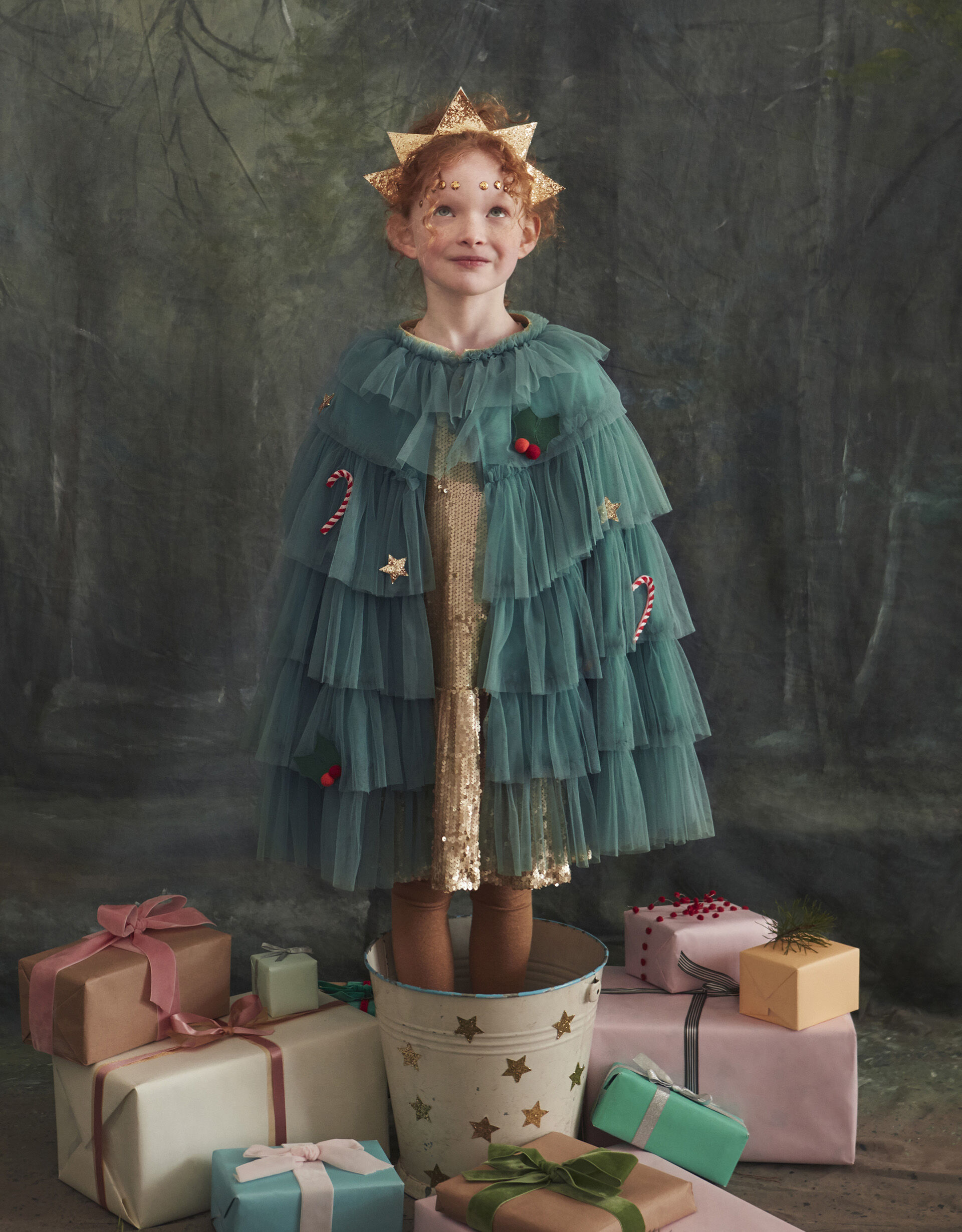 Meri Meri Christmas Tree Cape Costume