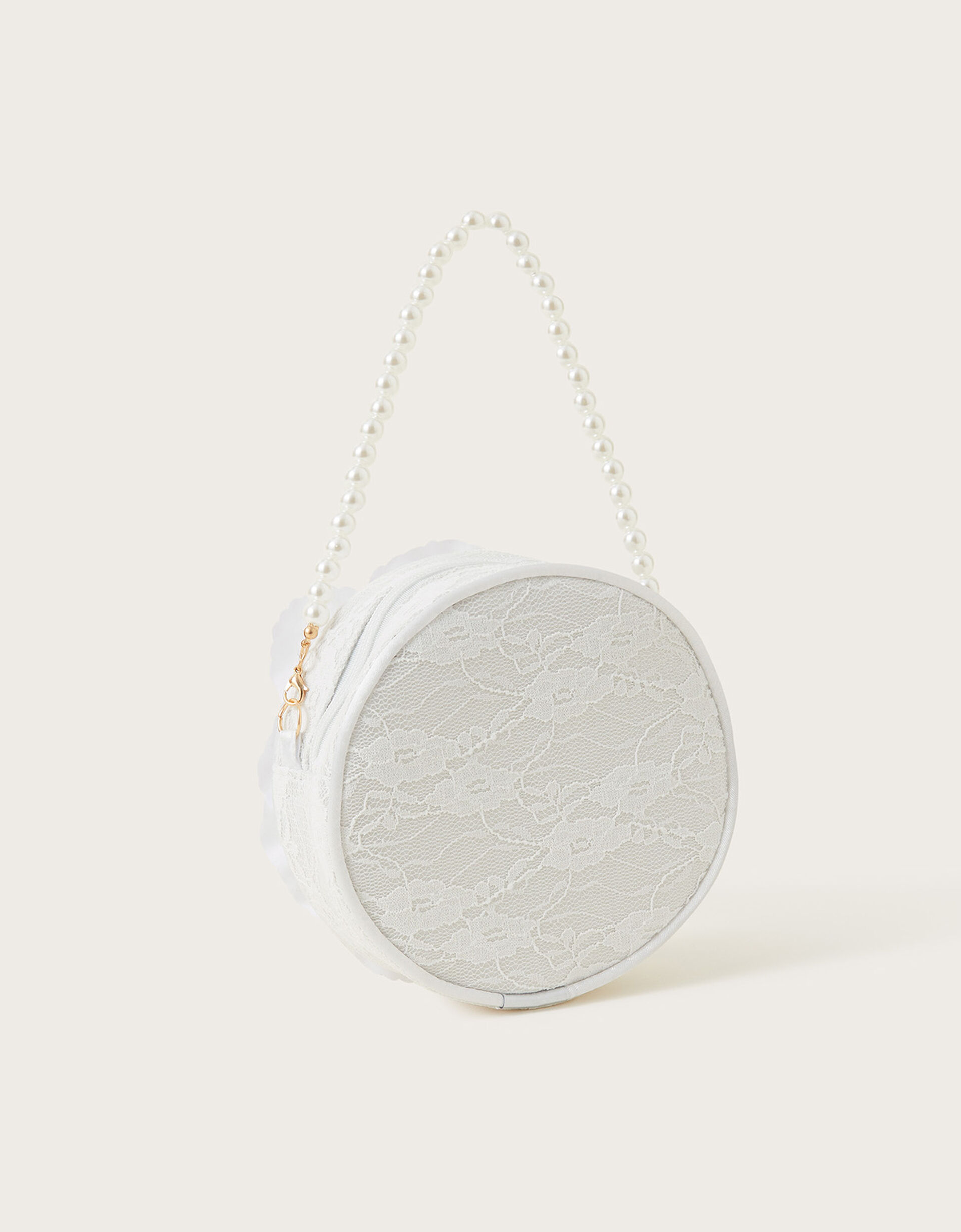 Flower Cluster Round Bag