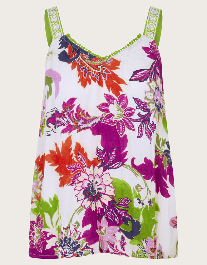 Arissa Print Cami Ivory | Vests, Camisoles And Sleeveless Tops ...