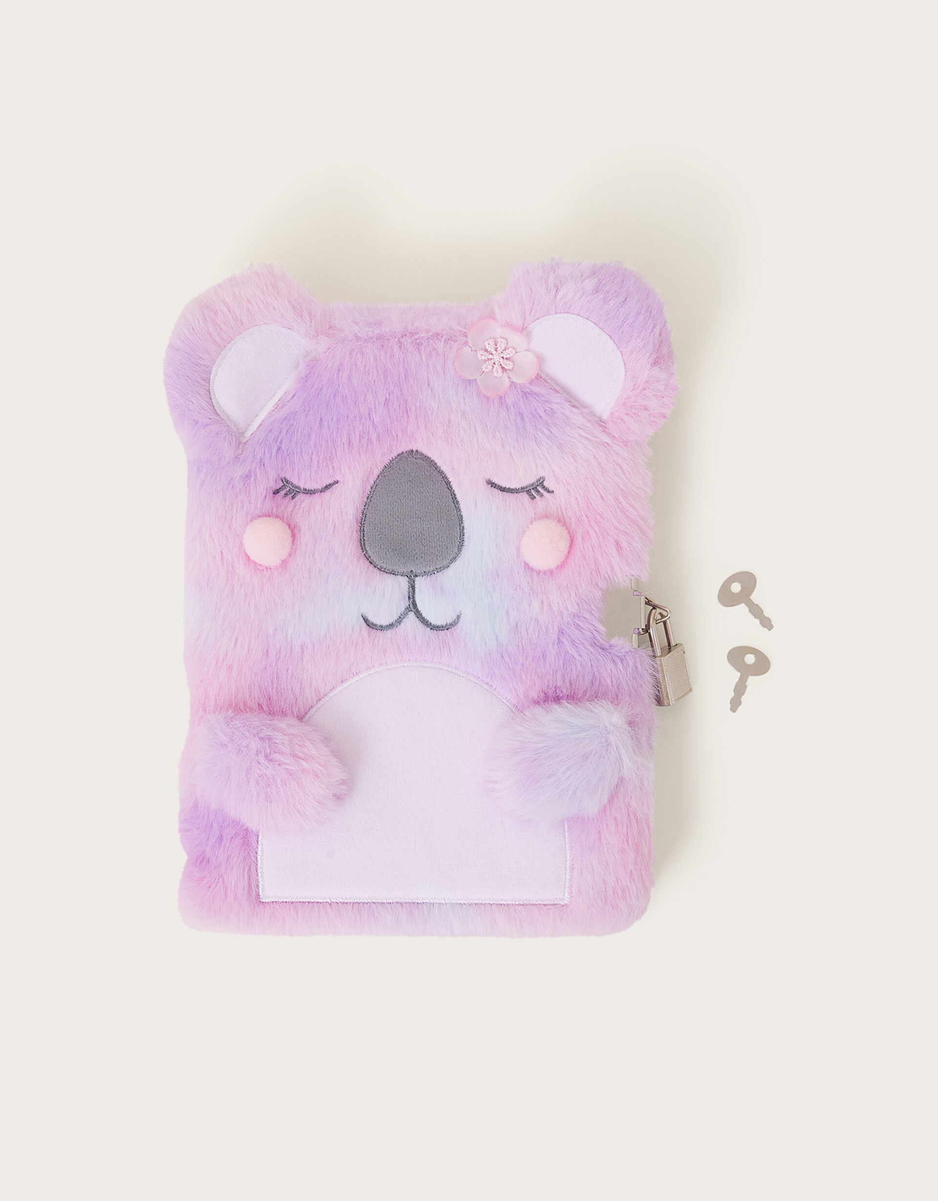 Koala Faux Fur Notebook | Accessories | Monsoon UK.