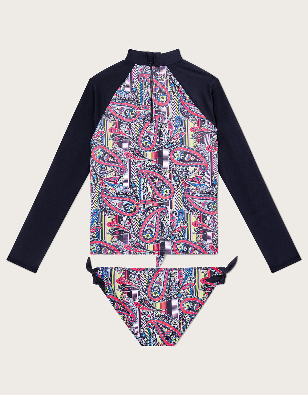 Paisley Two Piece Swim Set with UPF50+ Protection Multi