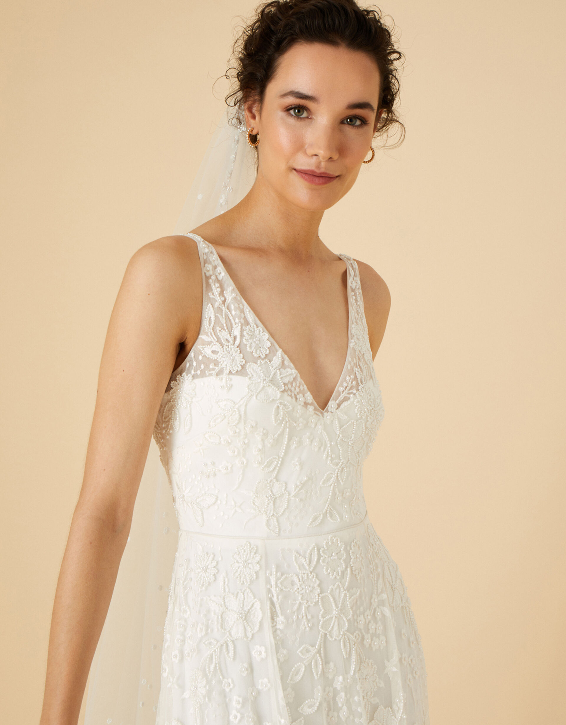 Eve Embellished Bridal Maxi Dress Ivory | The Bride | Monsoon UK.