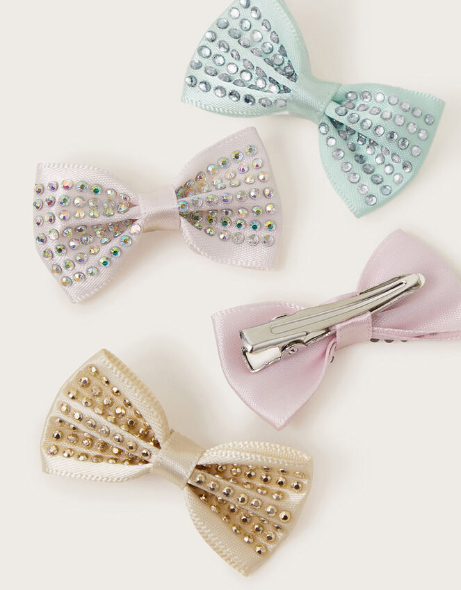 4-Pack Miniature Bow Clips