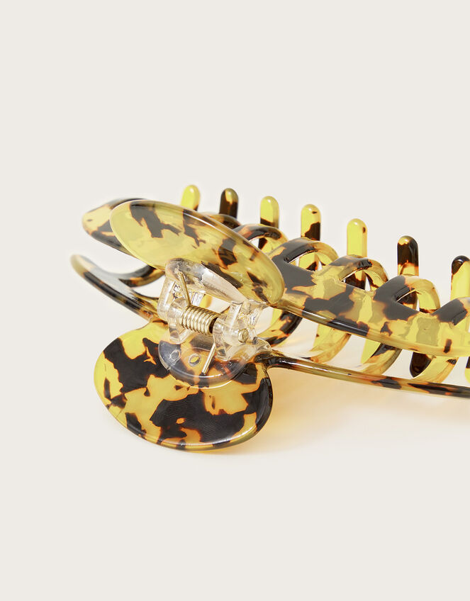 Tortoiseshell Lattice Claw Clip
