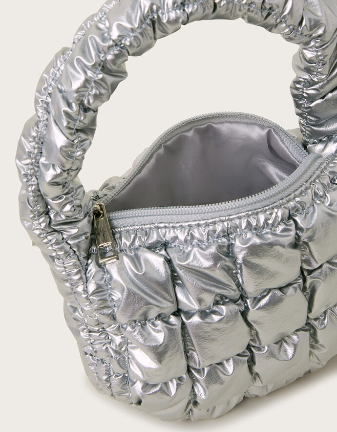 Quilted Metallic Tote Bag | Accessories | Monsoon UK.