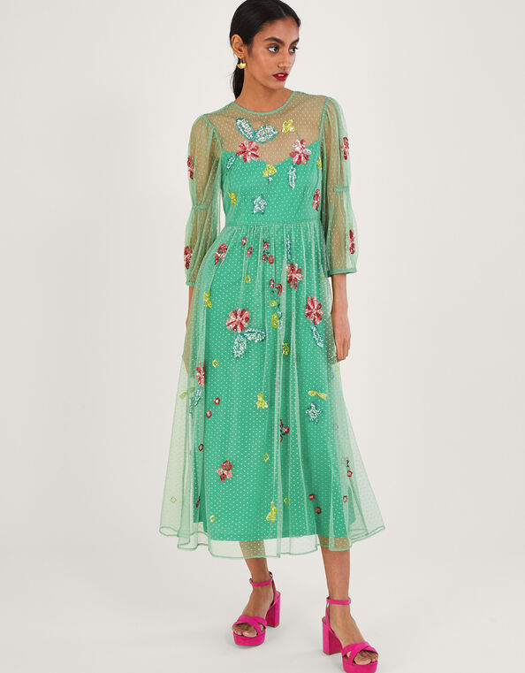 Green Occasion Dresses | Emerald & Sage Green Occasion Dresses | Monsoon UK