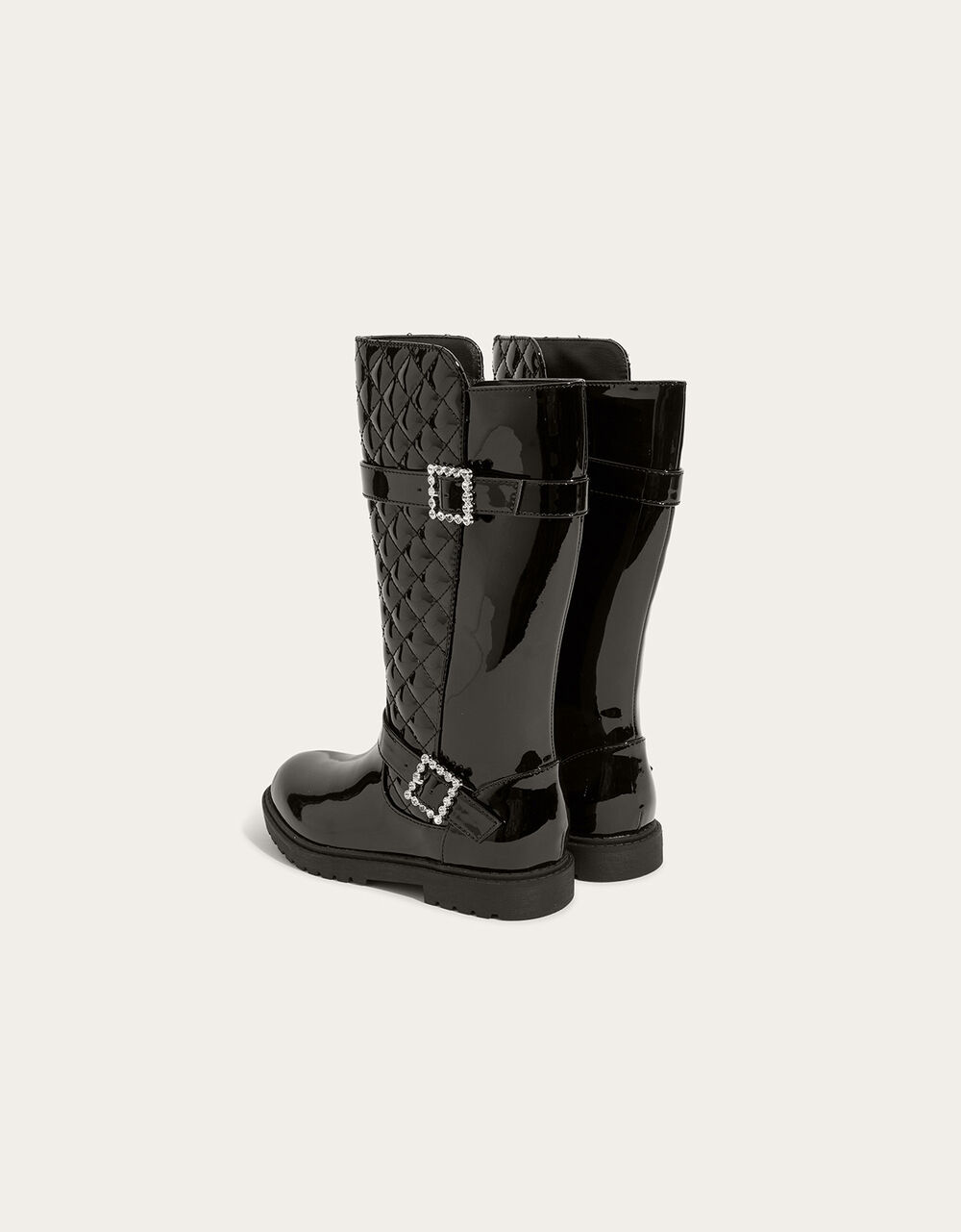 Diamante Riding Boots Black | Girls' Boots | Monsoon UK.