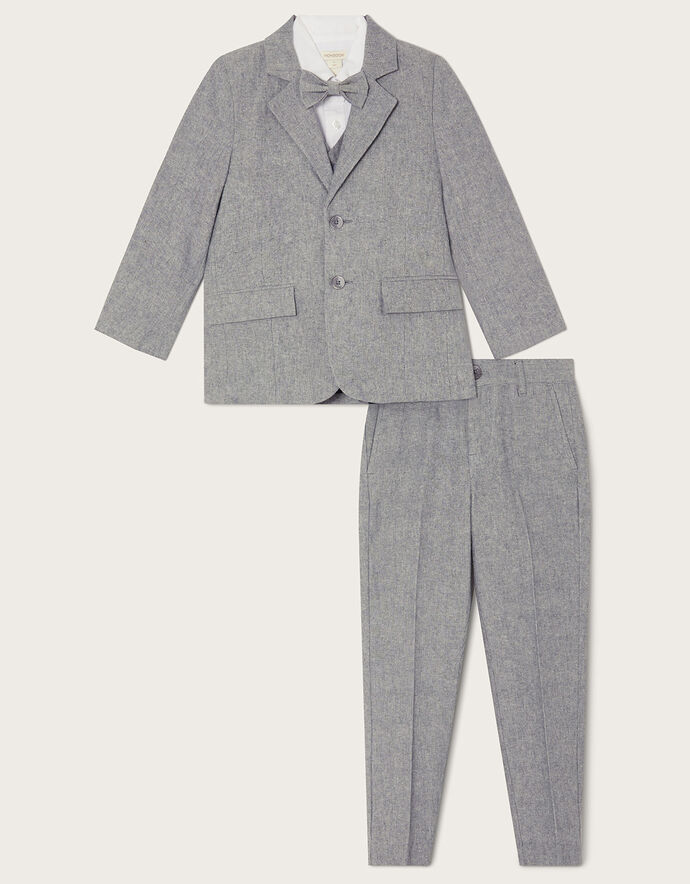 Luca Five Piece Smart Suit Grey | Boys' Suits & Sets | Monsoon UK.