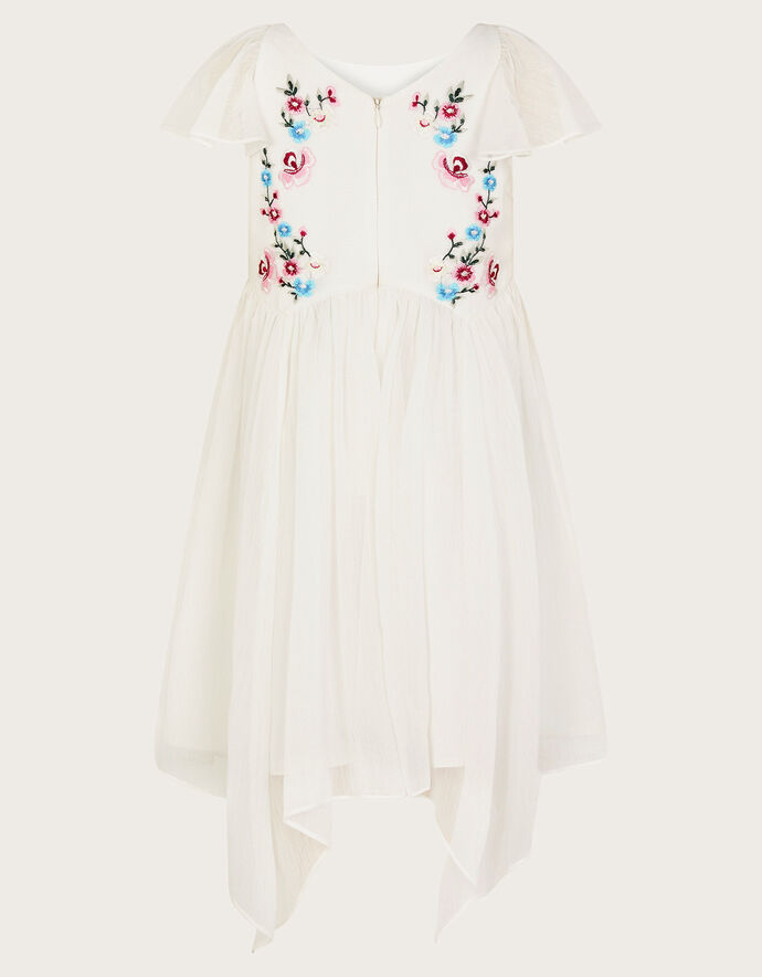 Rose Hanky Hem Dress Ivory | Girls' Dresses | Monsoon UK.
