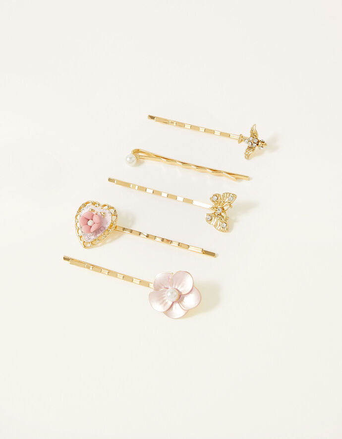 Pretty Mini Hair Grips 5 Pack